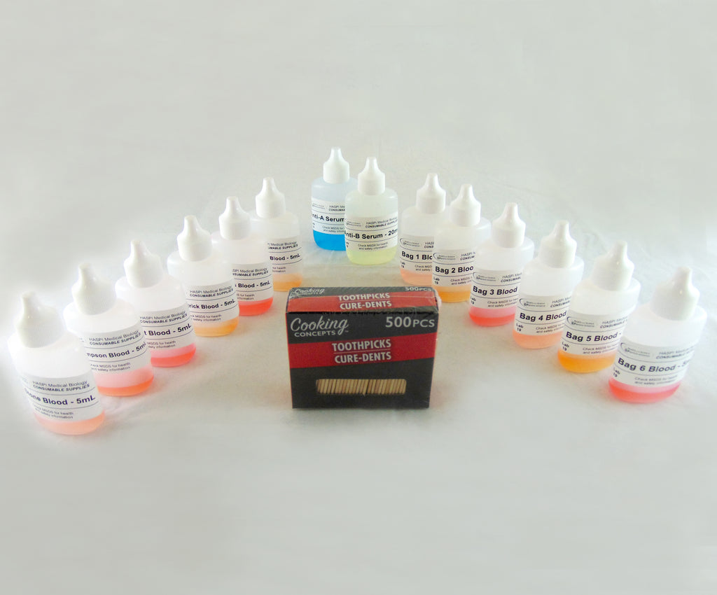 Medical Biology Lab 19: Blood Types and Transfusions - Consumable ...